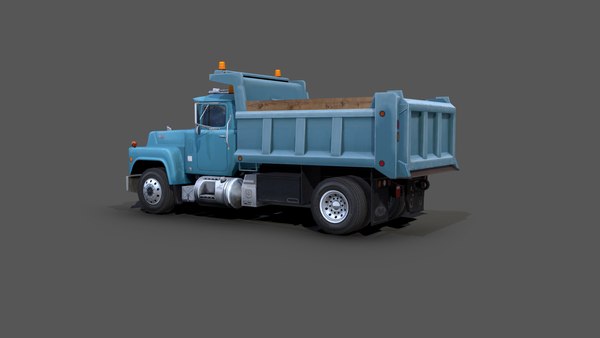 3D model Mack R688T Dump truck s06 1988 - TurboSquid 1862401