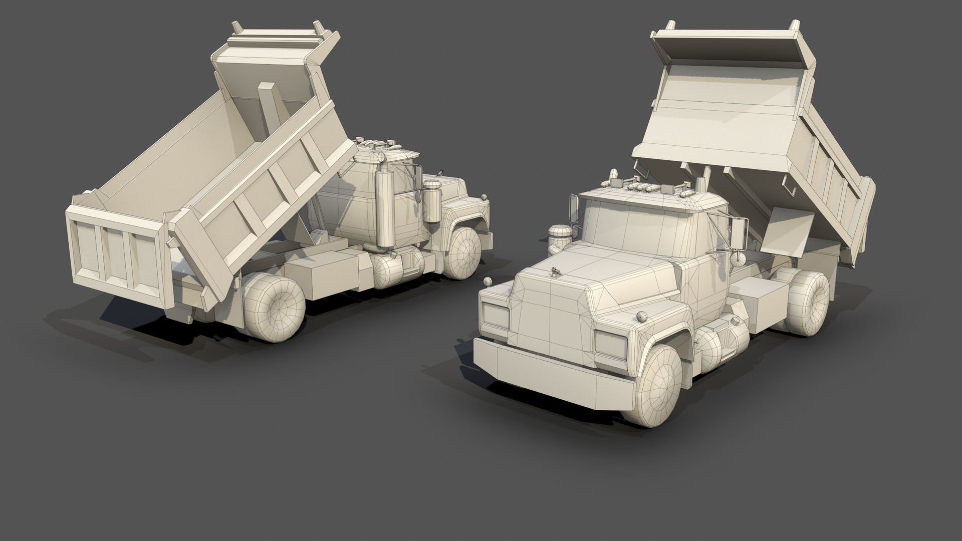 3D model Mack R688T Dump truck s06 1988 - TurboSquid 1862401