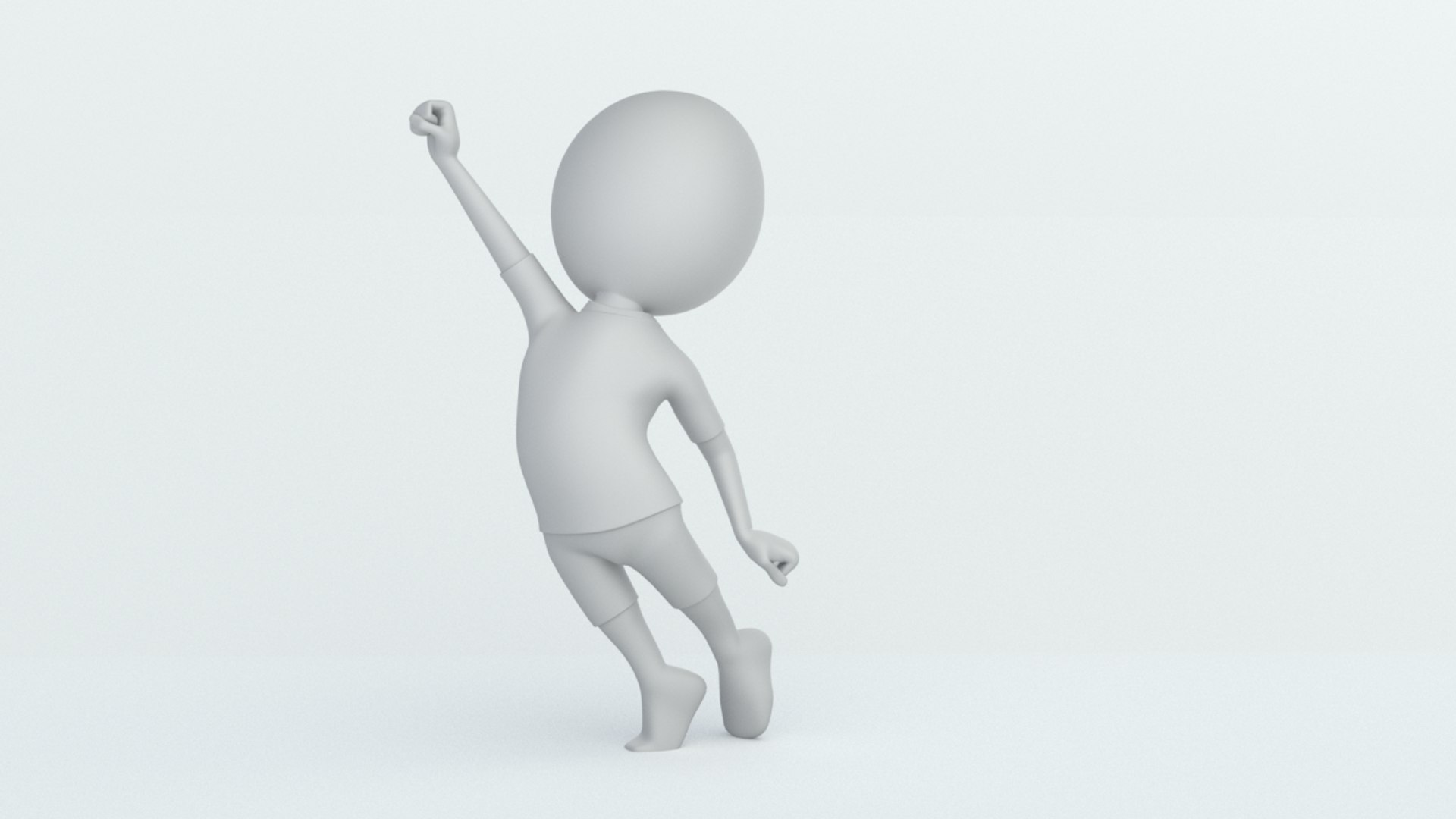 Man White 3D Model - TurboSquid 1248424