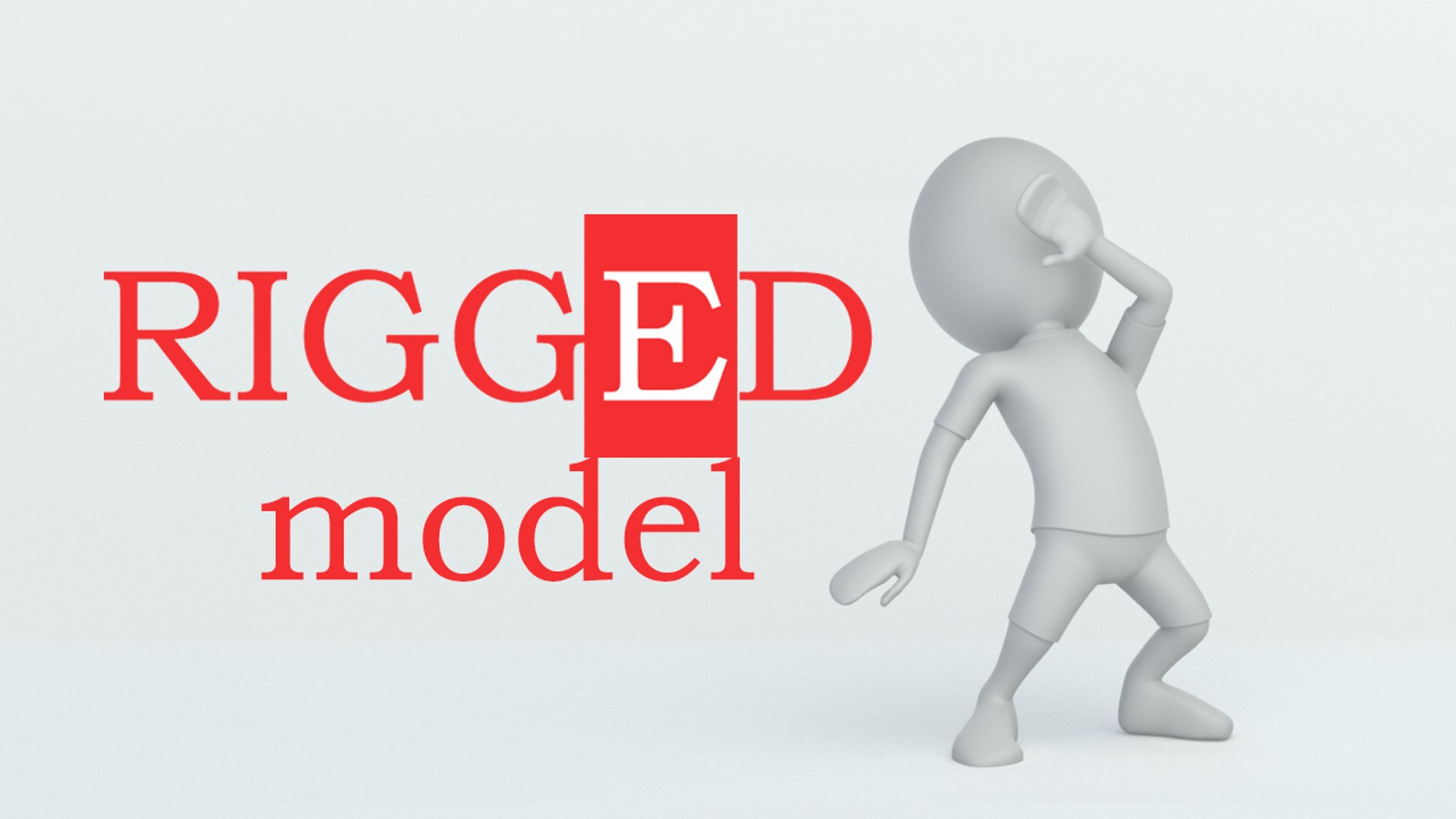 Man White 3D Model - TurboSquid 1248424