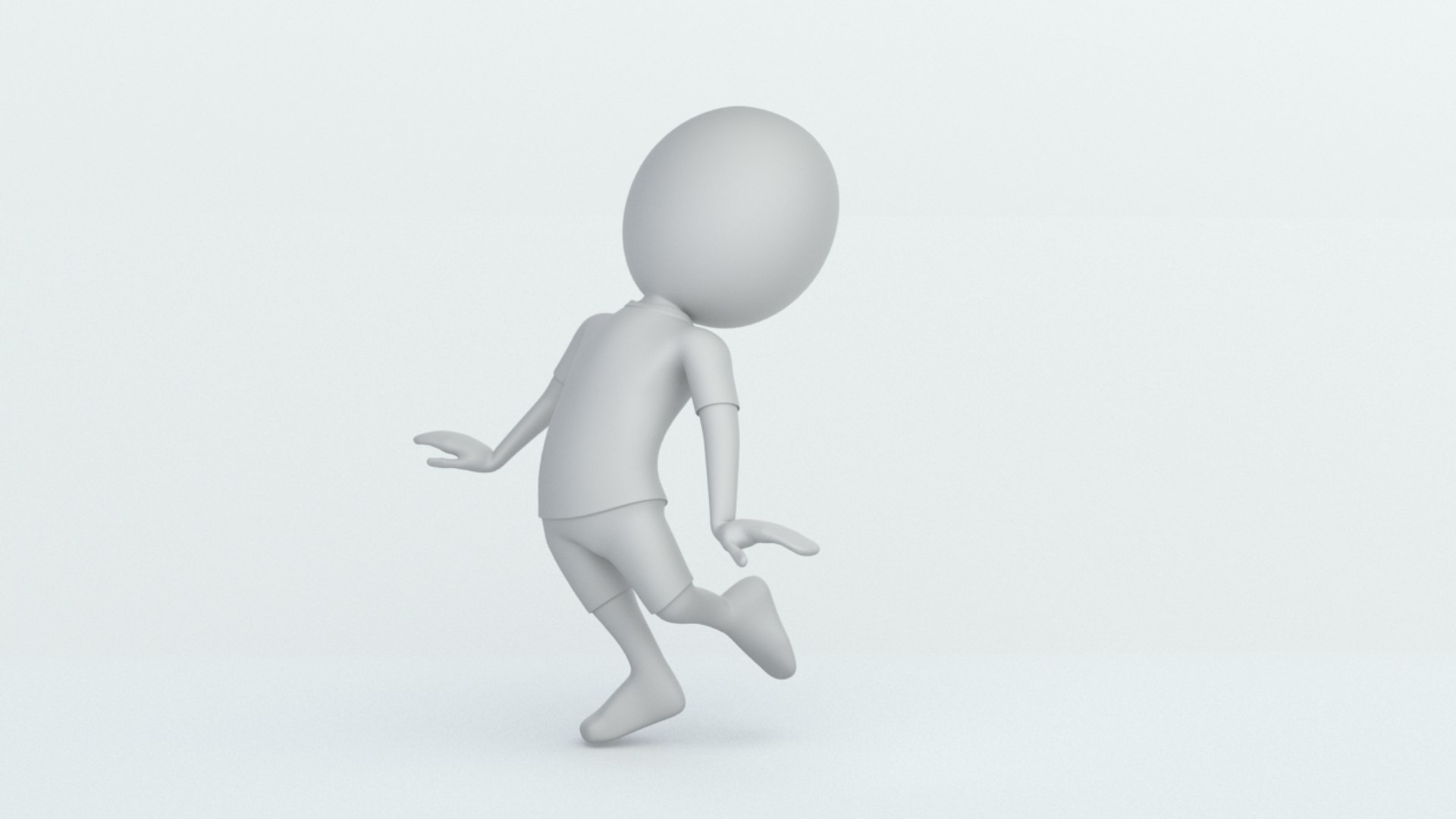 Man White 3D Model - TurboSquid 1248424