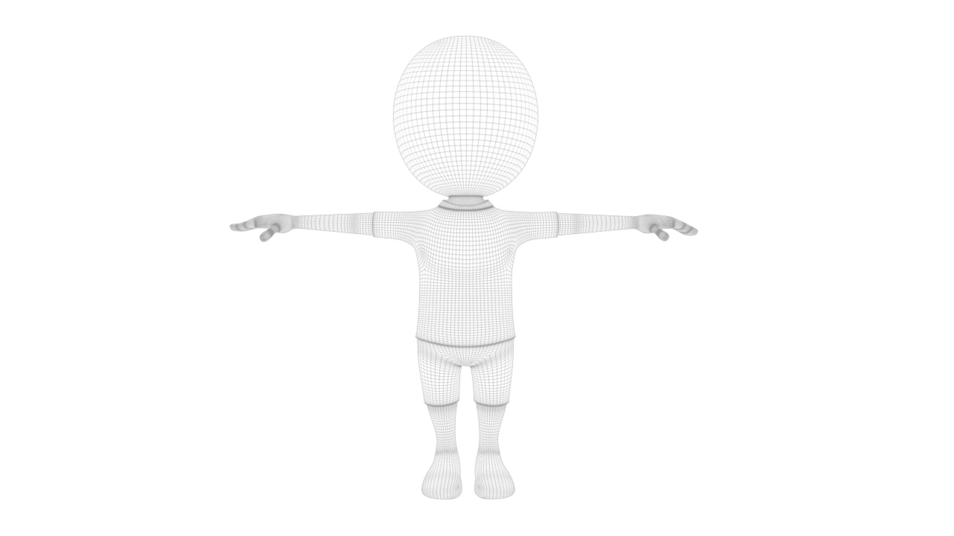 Man White 3D Model - TurboSquid 1248424