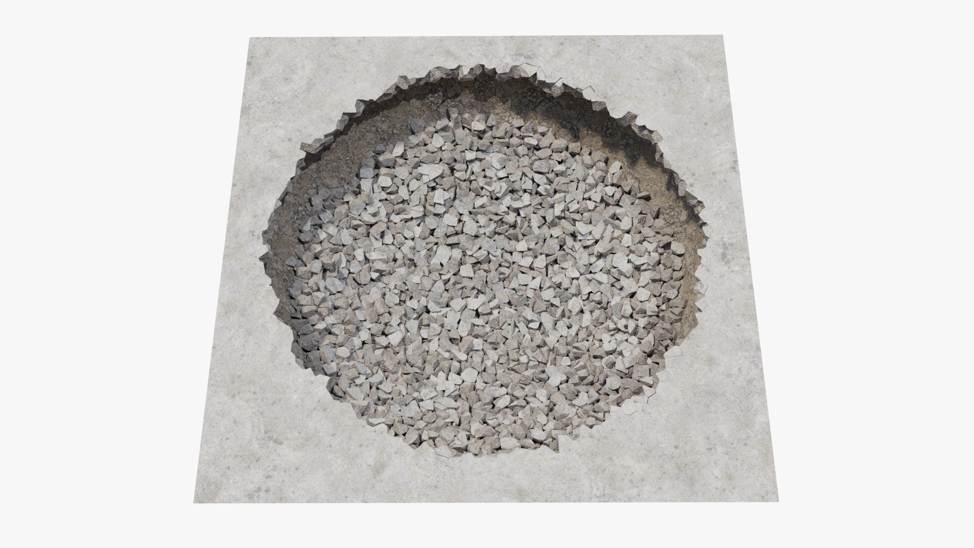 Animated Ground Crumbling 3D - TurboSquid 1856239