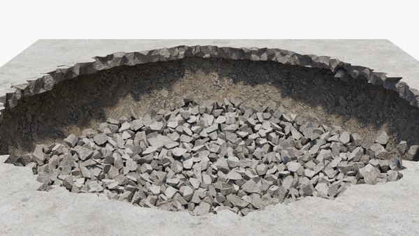 Animated Ground Crumbling 3D - TurboSquid 1856239