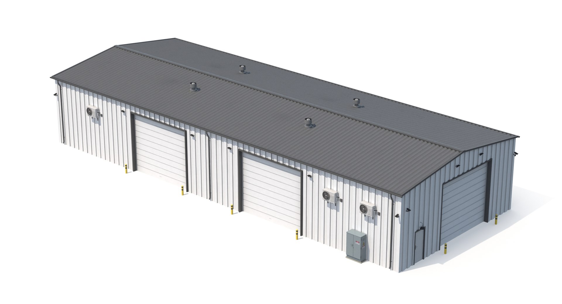 3D Model Industrial Buildings Bundle - TurboSquid 2379117