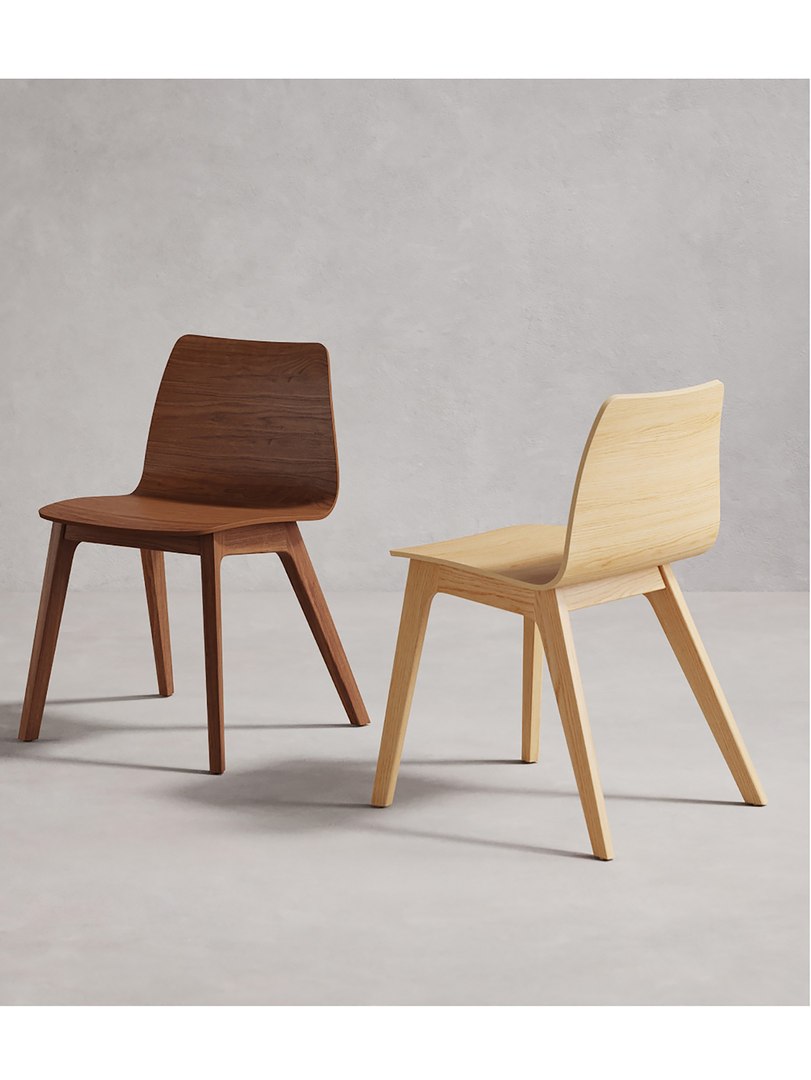 3D Morph Plus Chair Wooden Seat - TurboSquid 2181424