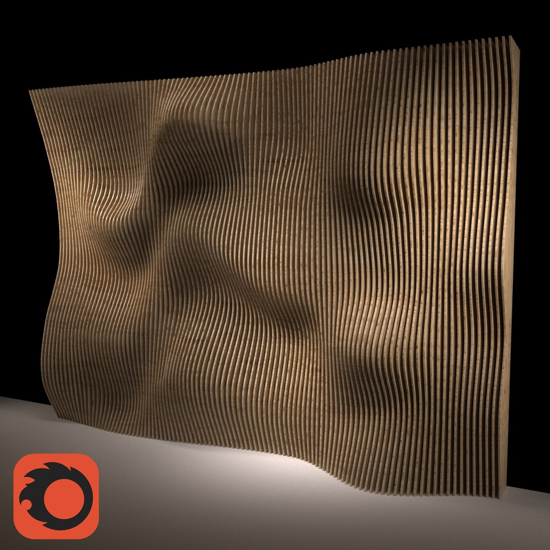 3D Parametric Wall Panel Model - TurboSquid 1241556