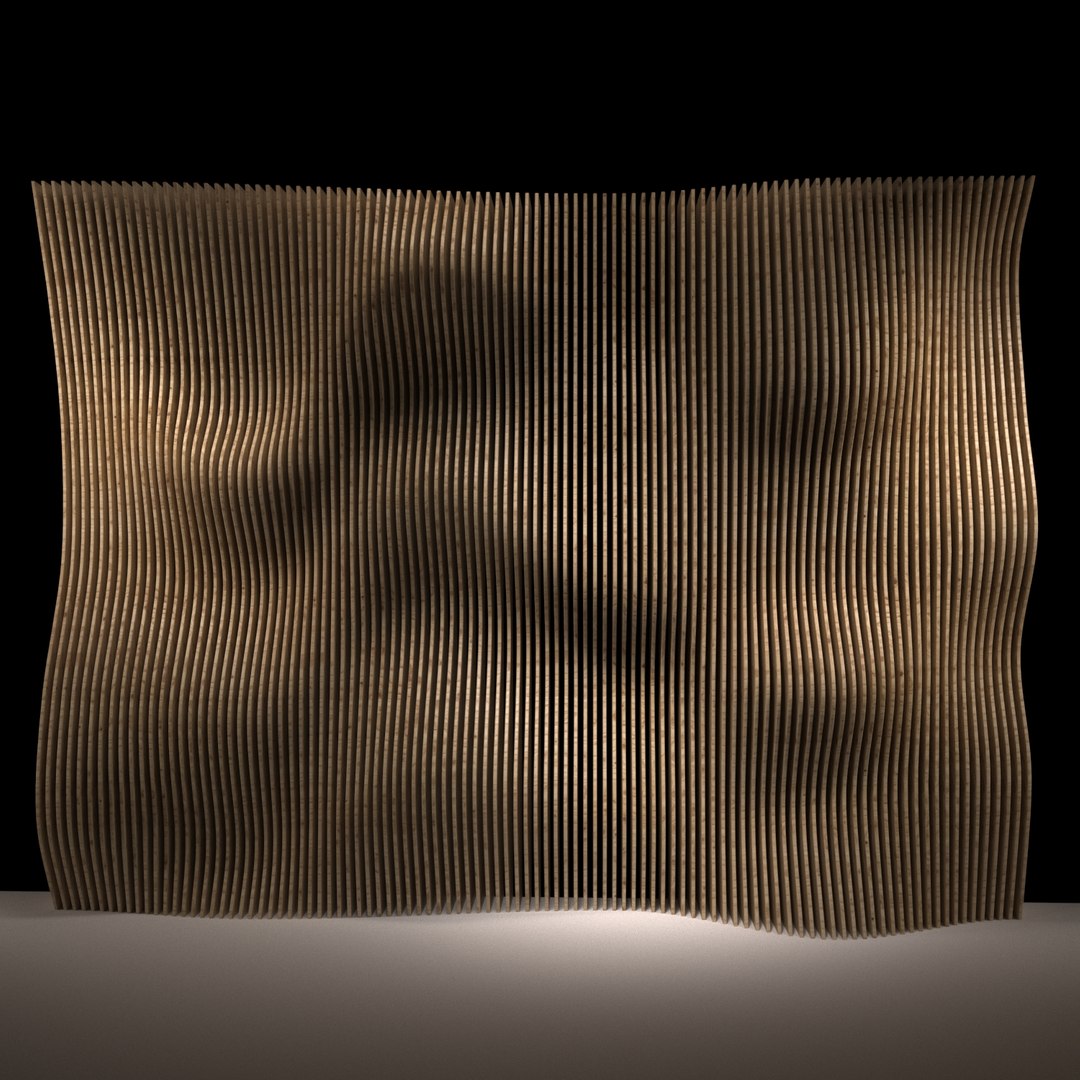 3D Parametric Wall Panel Model - TurboSquid 1241556