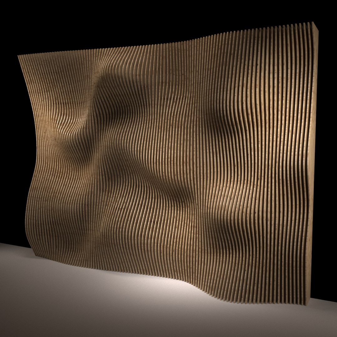 3D Parametric Wall Panel Model - TurboSquid 1241556