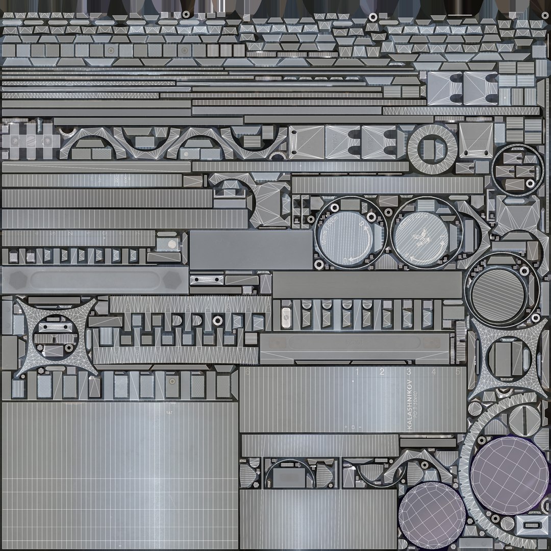 3D Optical Scope SM2 FFP Kalashnikov PO 3-10x40 - TurboSquid 2335679