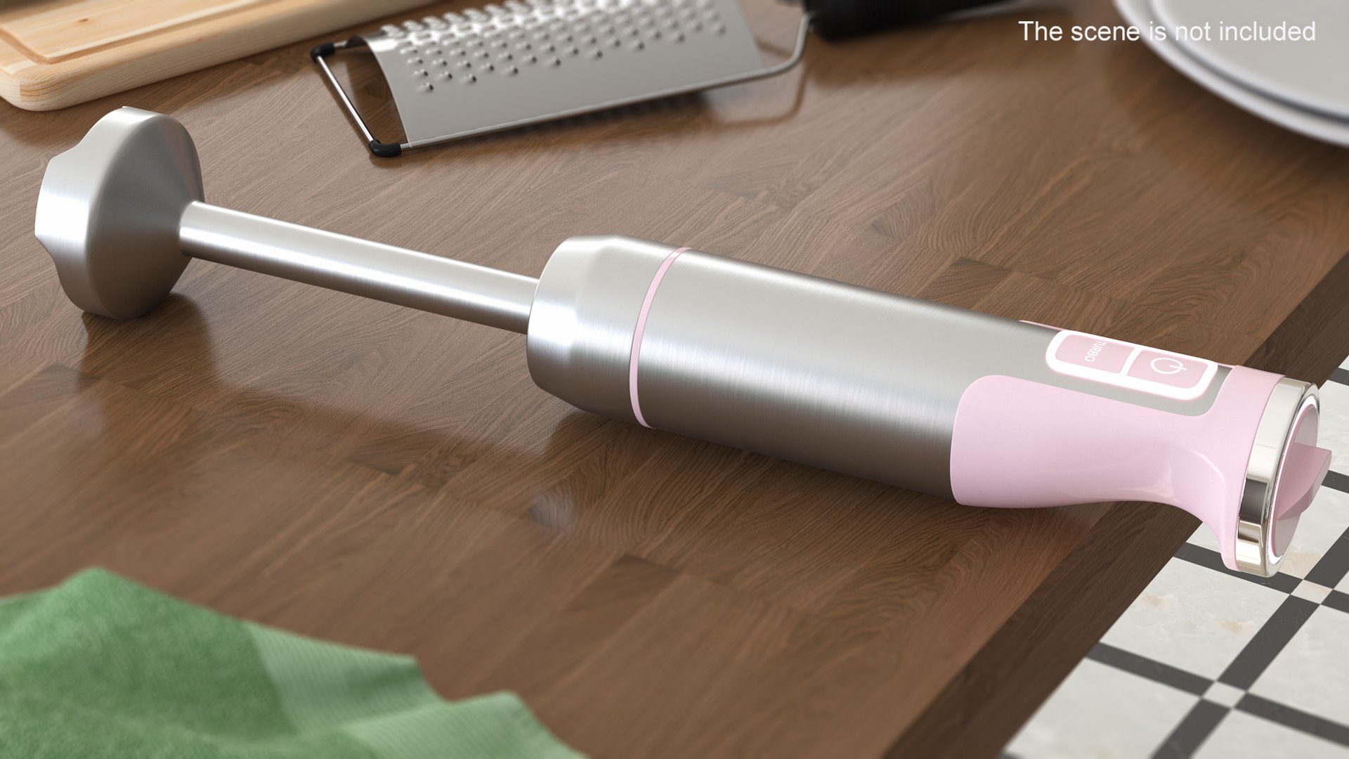 3D Kitchen Immersion Blender Model - TurboSquid 2163549