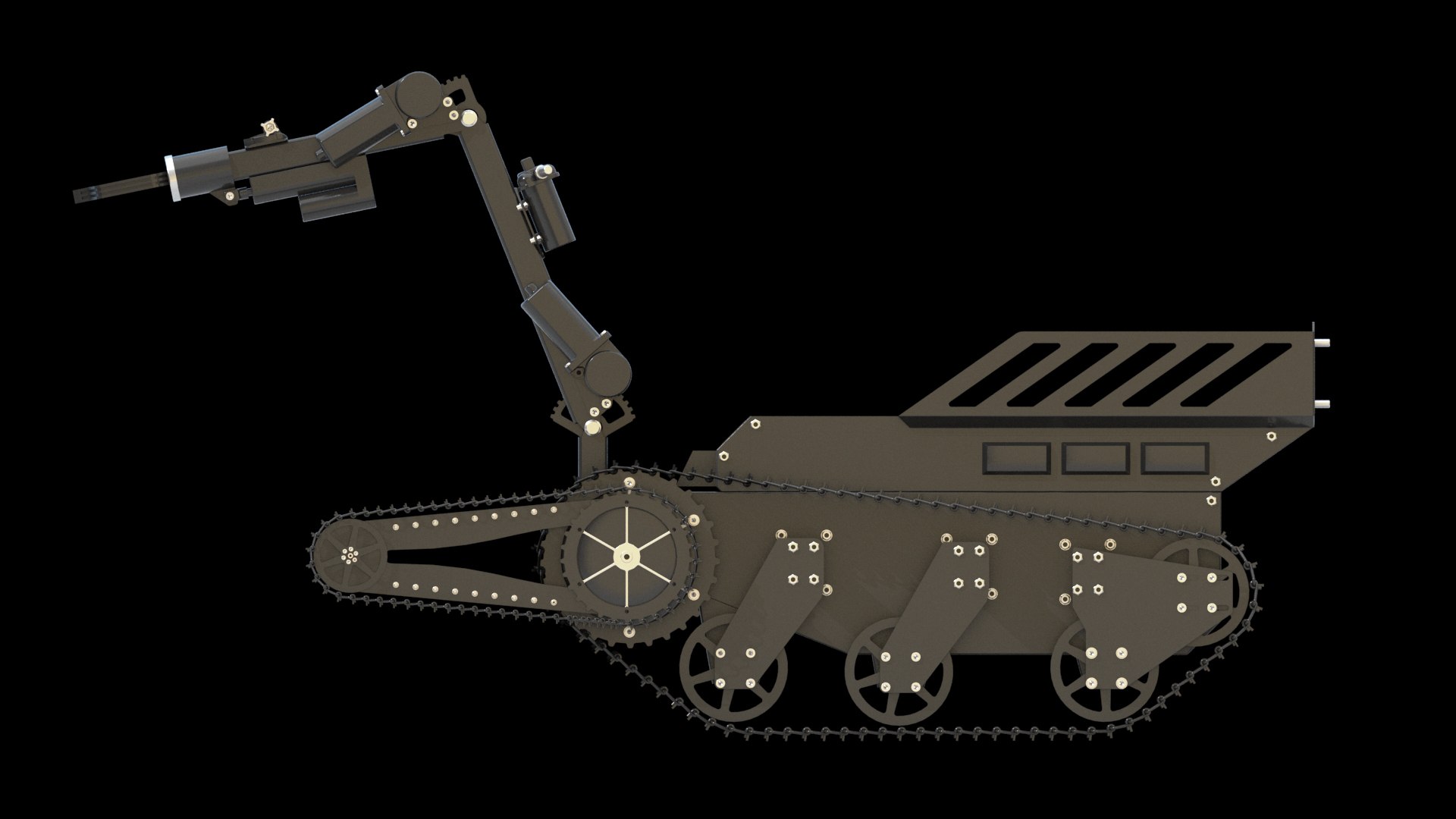 Explosive-handling Robot model - TurboSquid 1981754