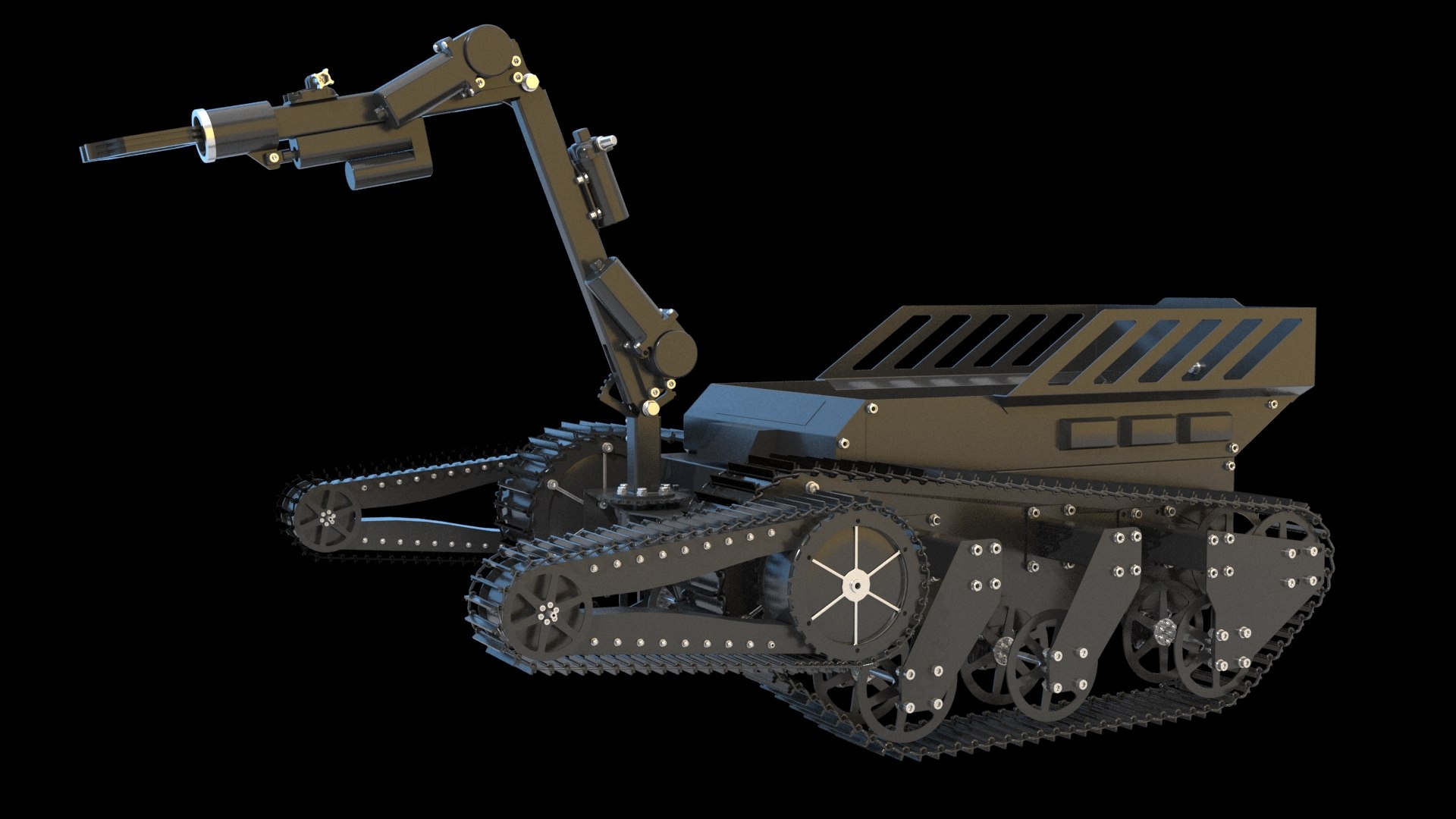 Explosive-handling Robot model - TurboSquid 1981754