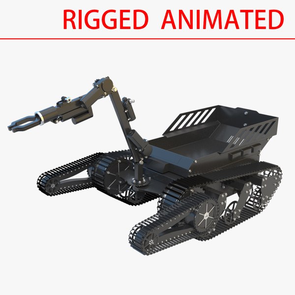 Explosive-handling Robot model - TurboSquid 1981754