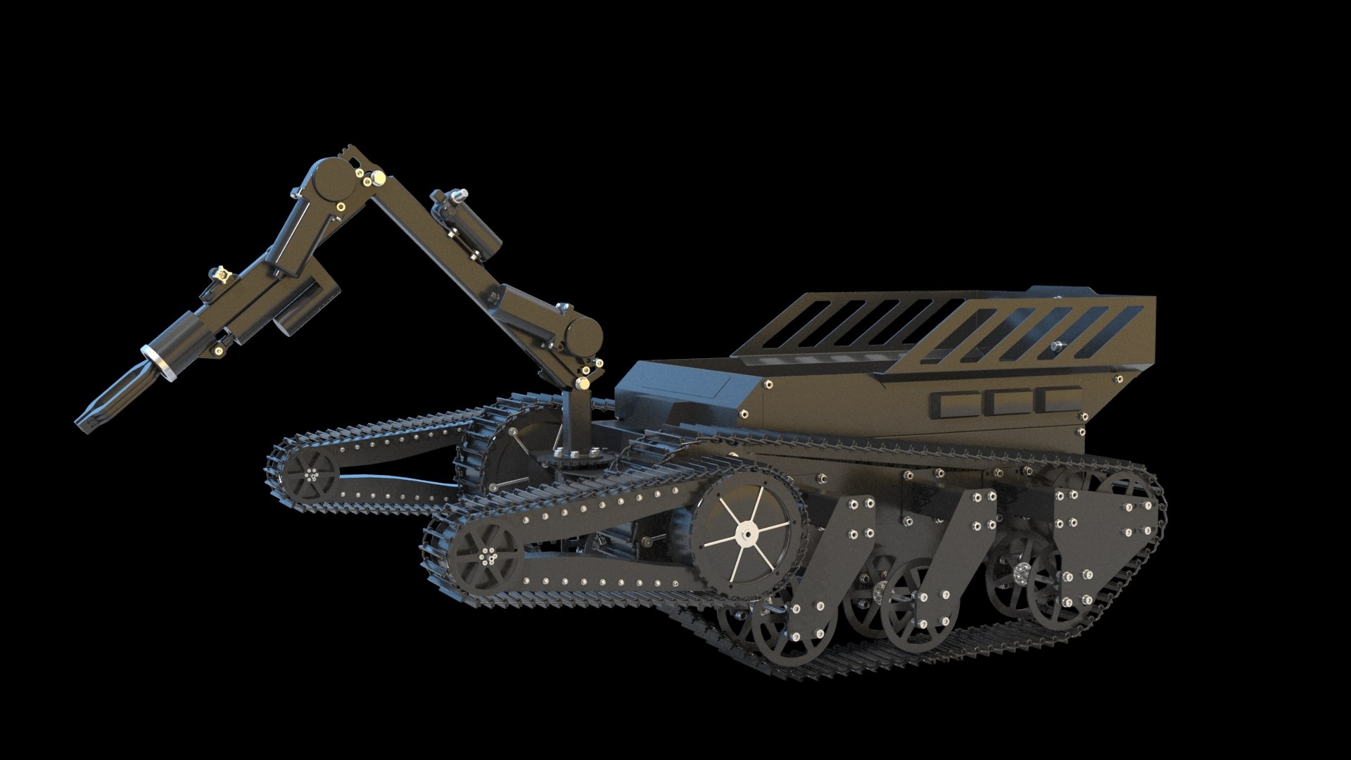 Explosive-handling Robot model - TurboSquid 1981754