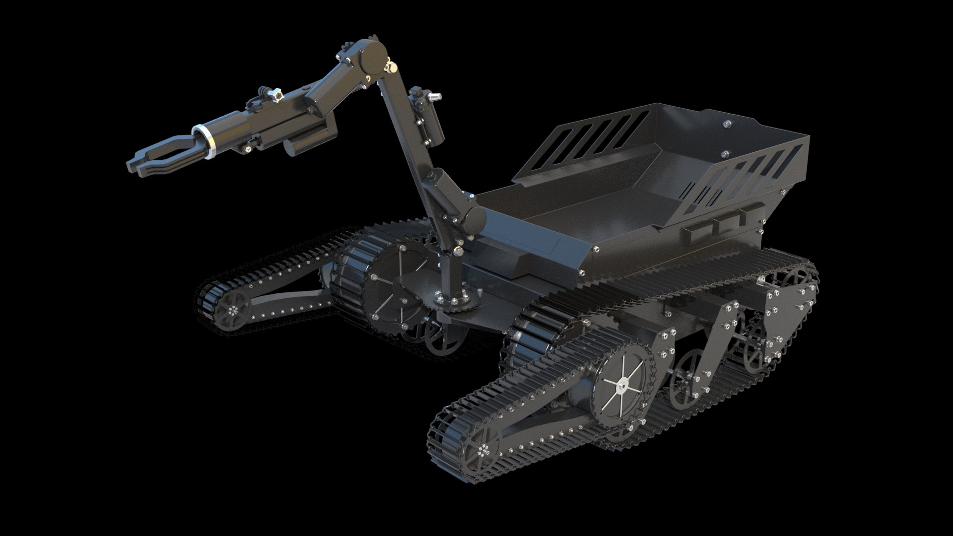 Explosive-handling Robot model - TurboSquid 1981754