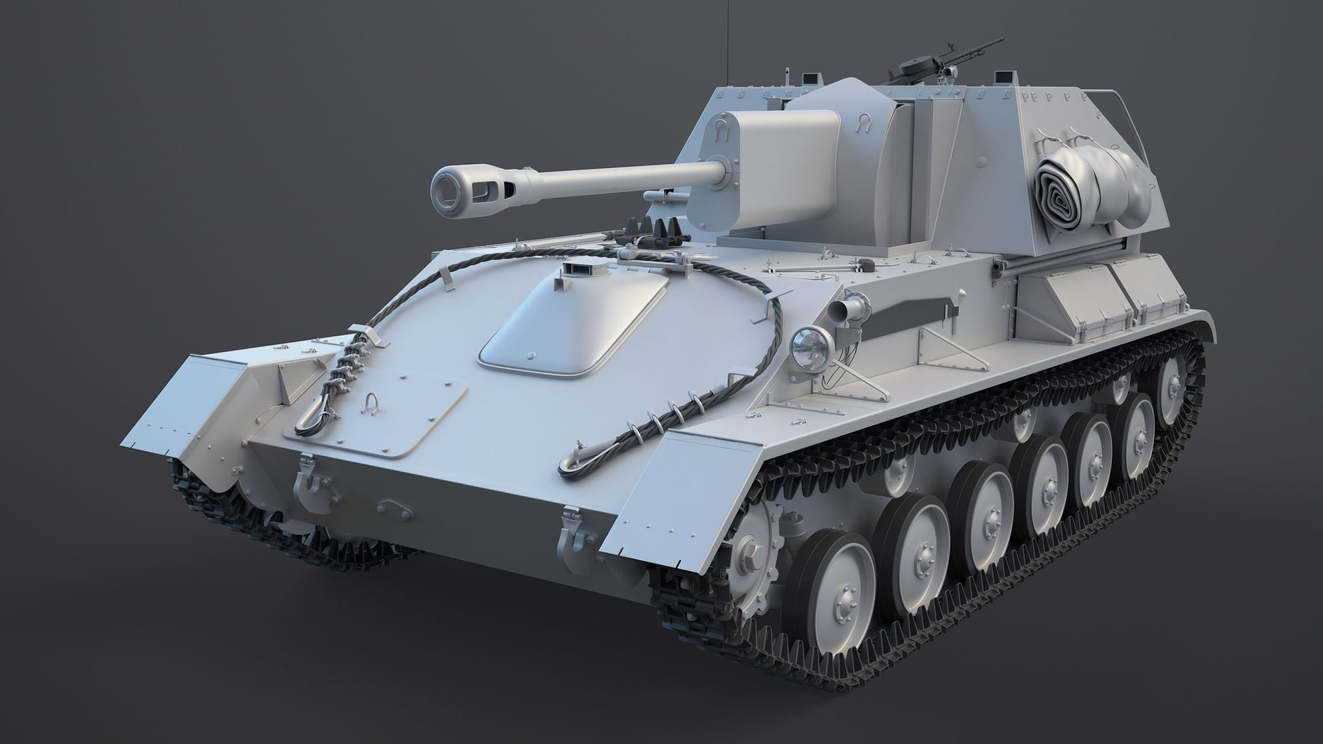 3D SU-76M High-Poly - TurboSquid 1992224