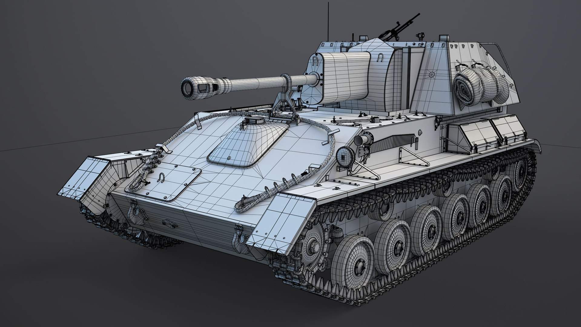 3D SU-76M High-Poly - TurboSquid 1992224