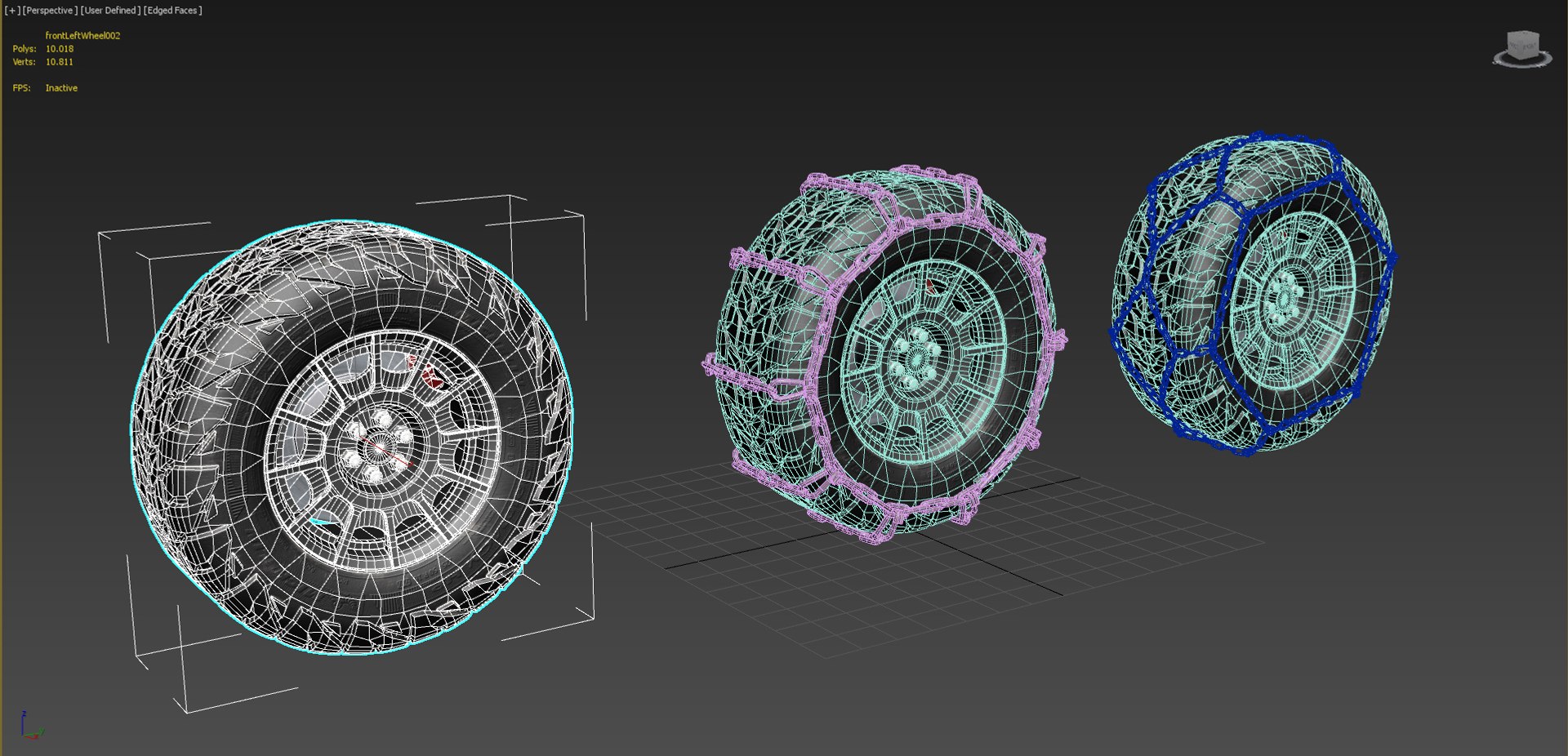 3D Model Generic Wheel Offroad Pack - TurboSquid 1827395