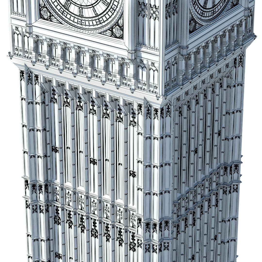 3d model big ben
