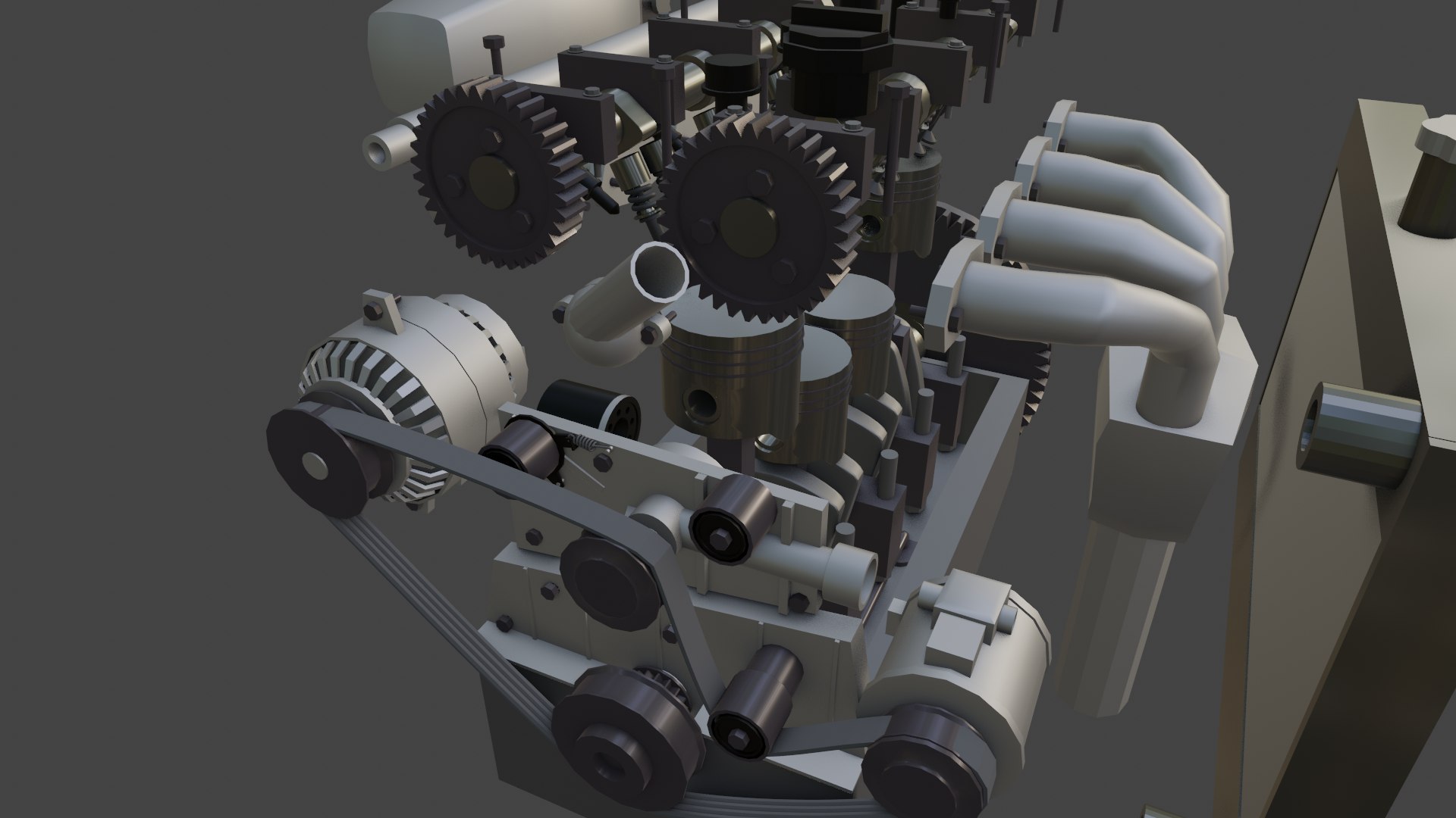 3D Car Engine - TurboSquid 2073150