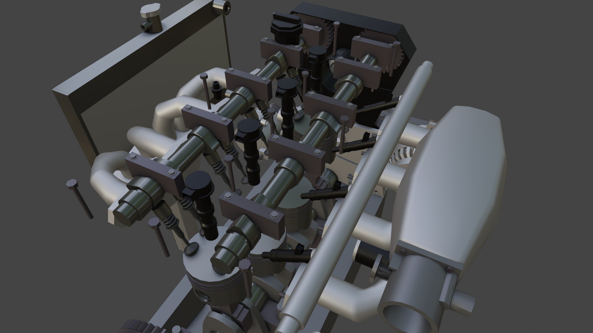 3D Car Engine - TurboSquid 2073150