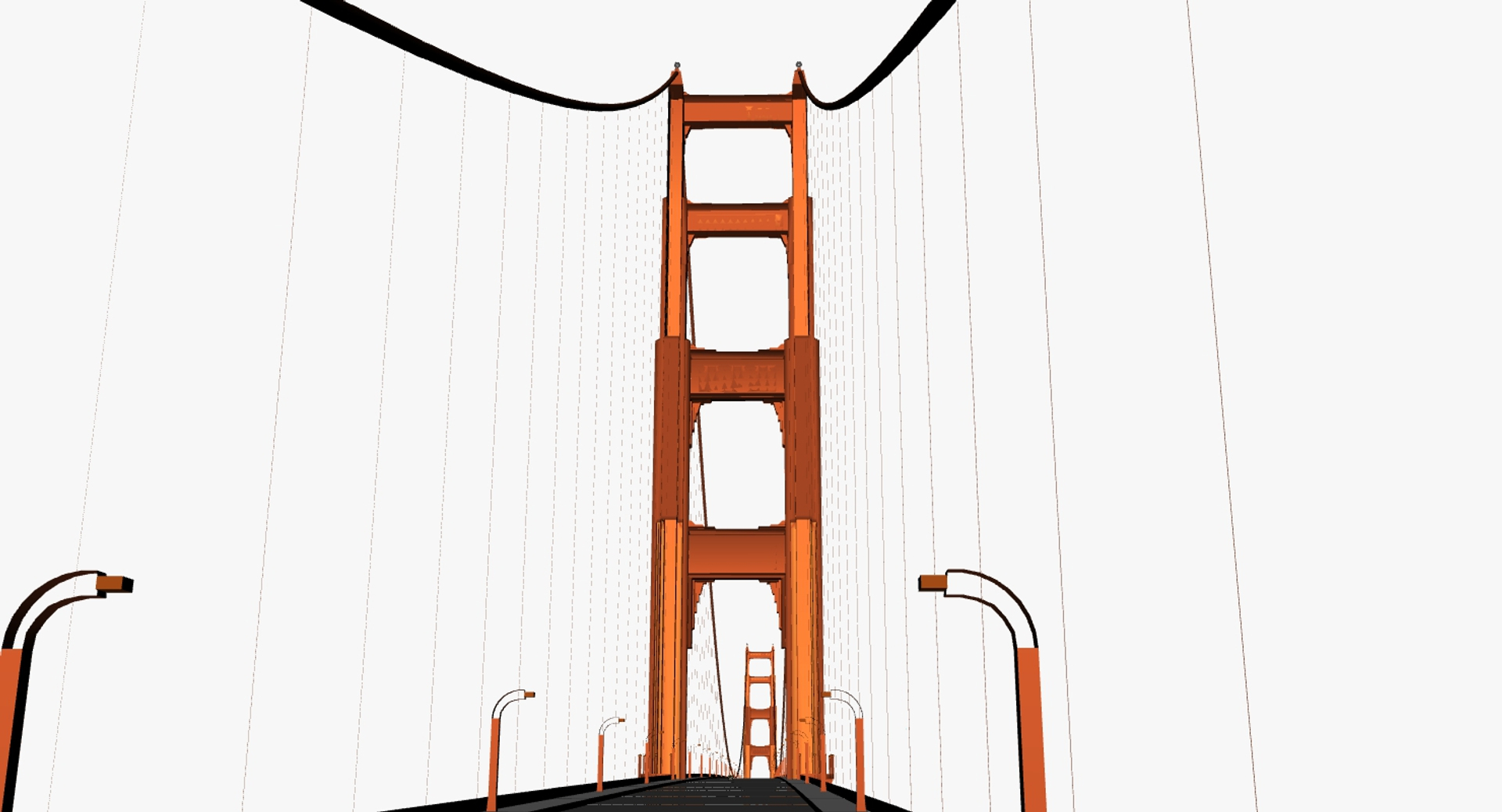 Golden Gate Bridge Vehicle 3D - TurboSquid 1286135