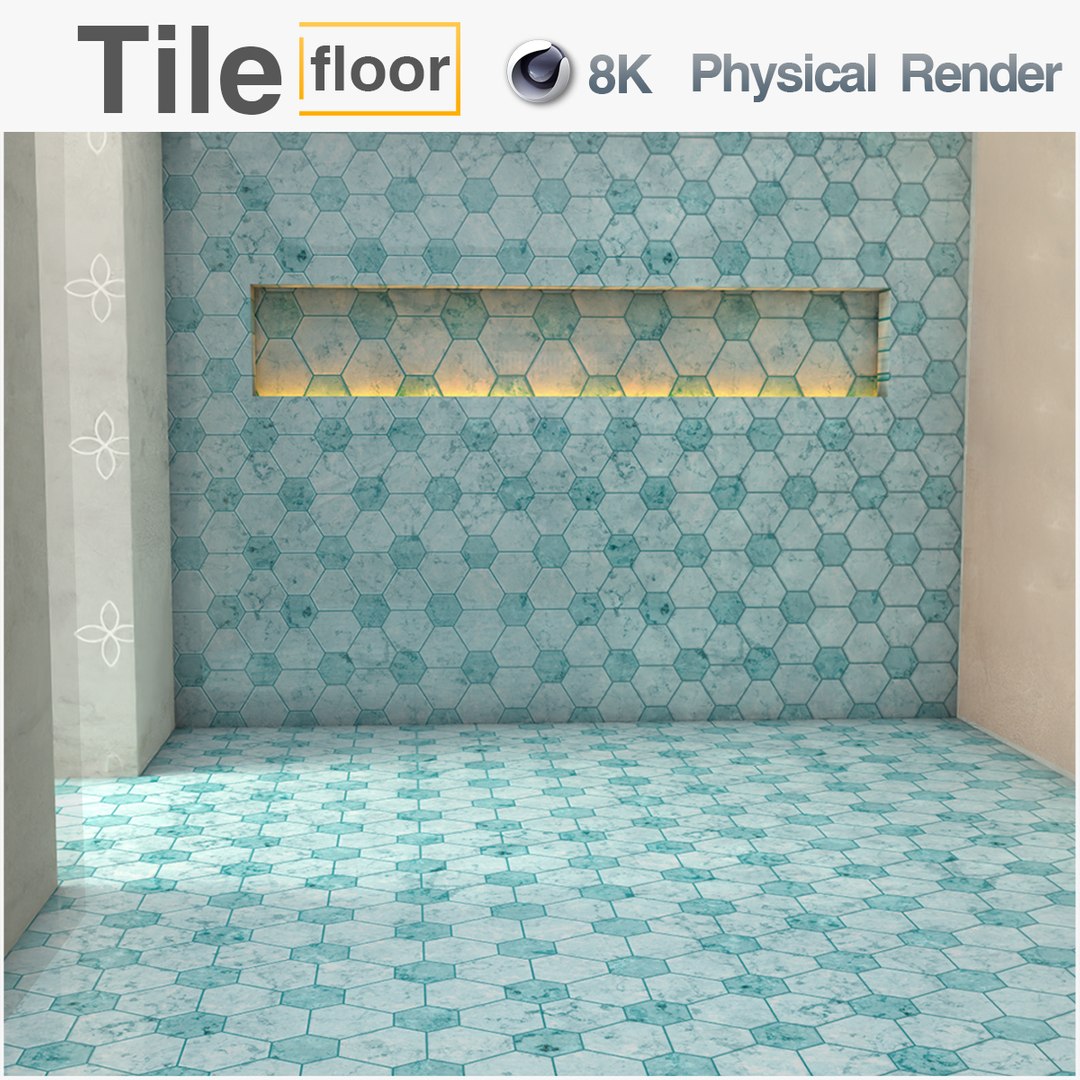 Texture PBR 8K Floor tiles C4D Physical Render 0096 3D - TurboSquid 1834685