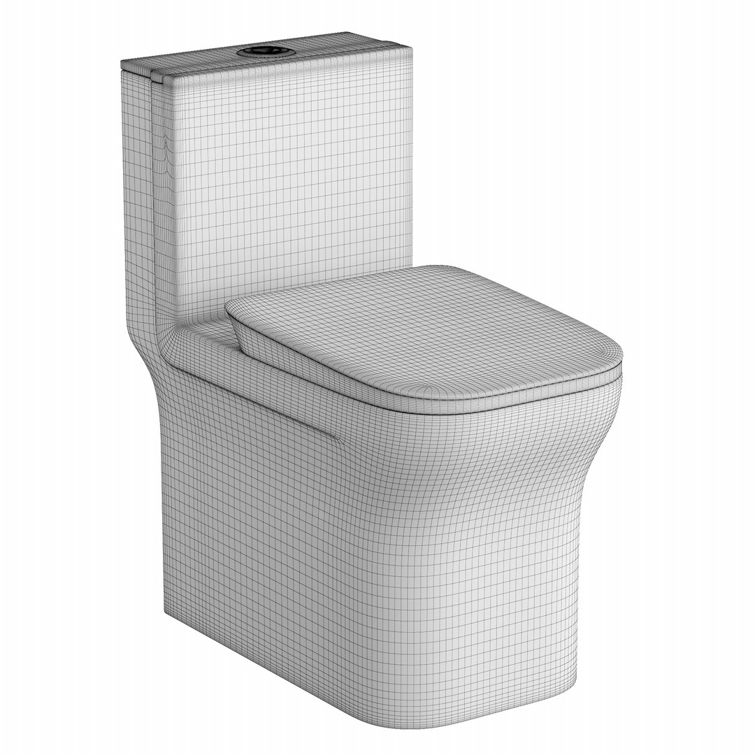 3D Piece Ewc Toilet Model - TurboSquid 1690997