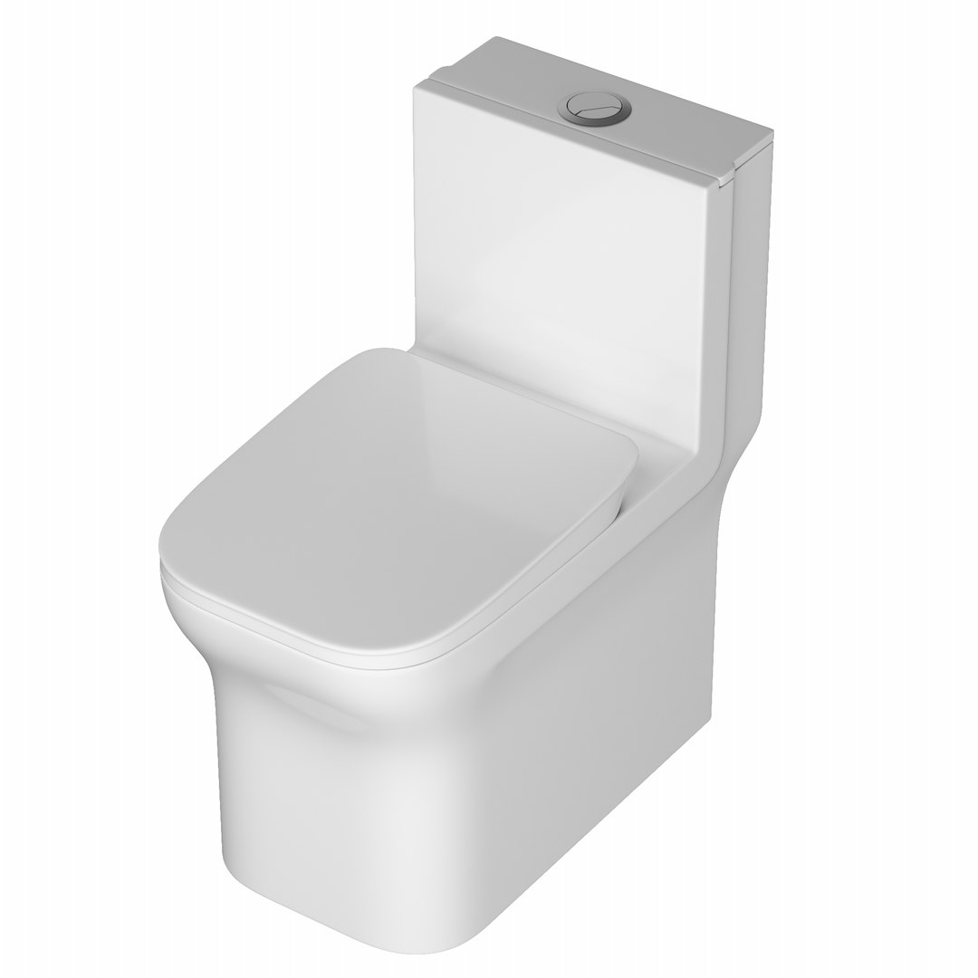 3D Piece Ewc Toilet Model - TurboSquid 1690997