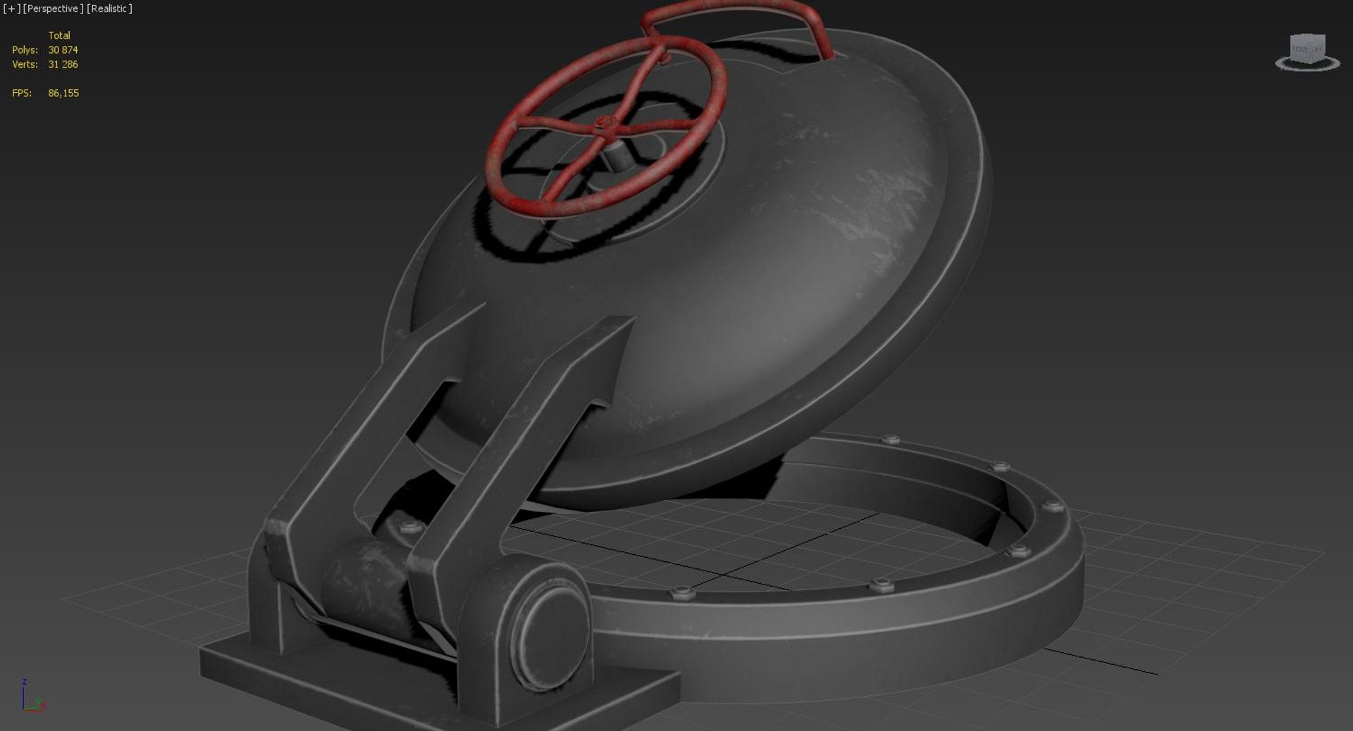 Old Hatch Model - TurboSquid 1627693