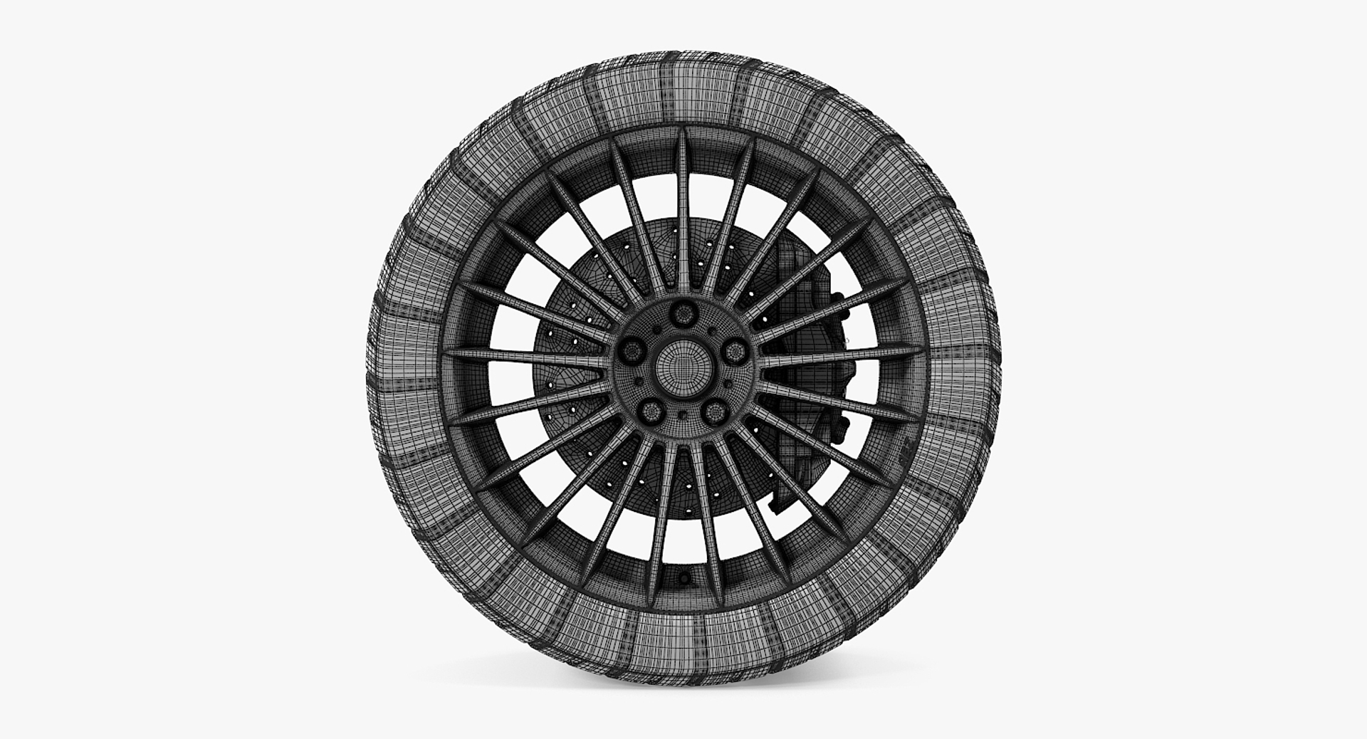 Valencia Disk Car Wheel 3d Max