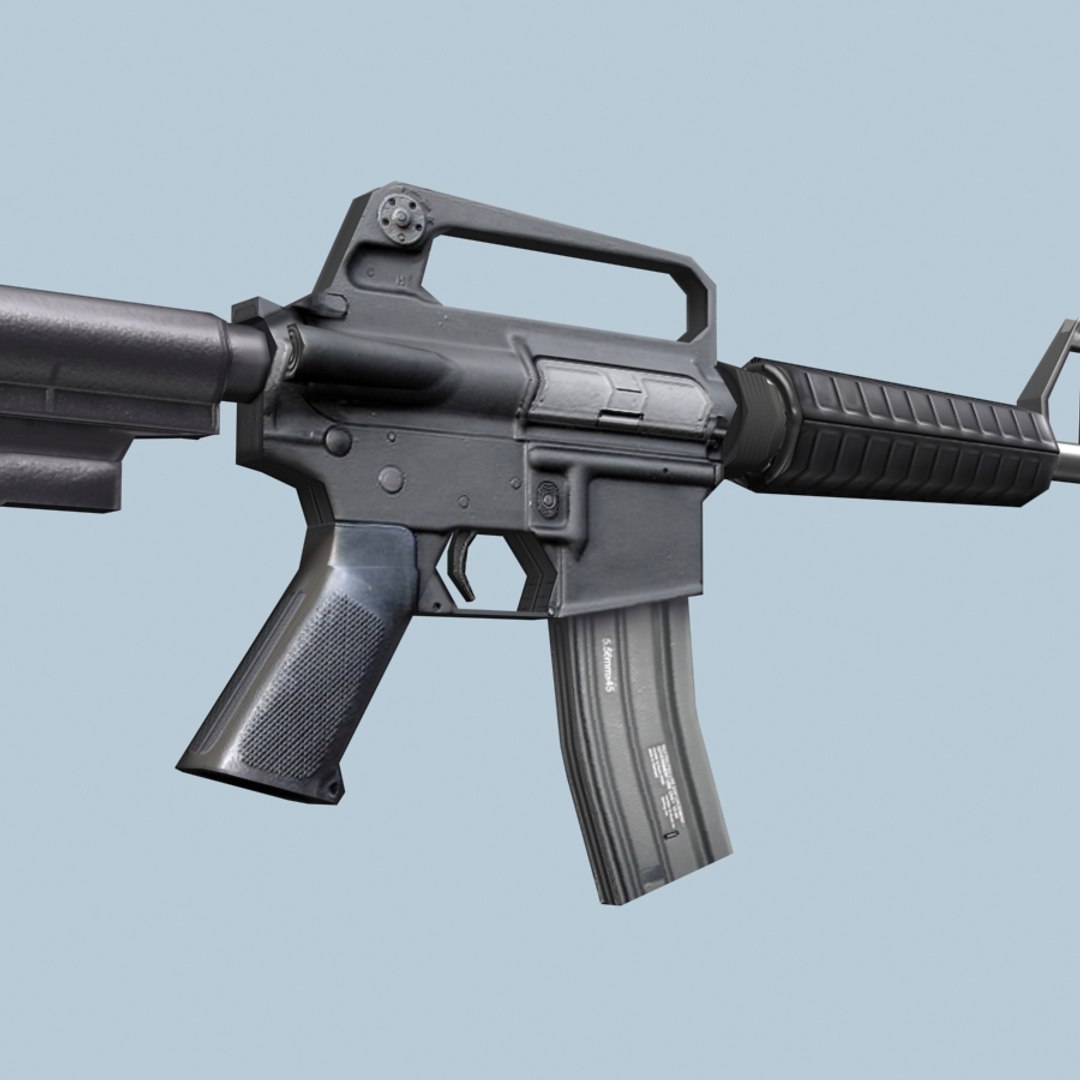 3d M4 Carbiner Model