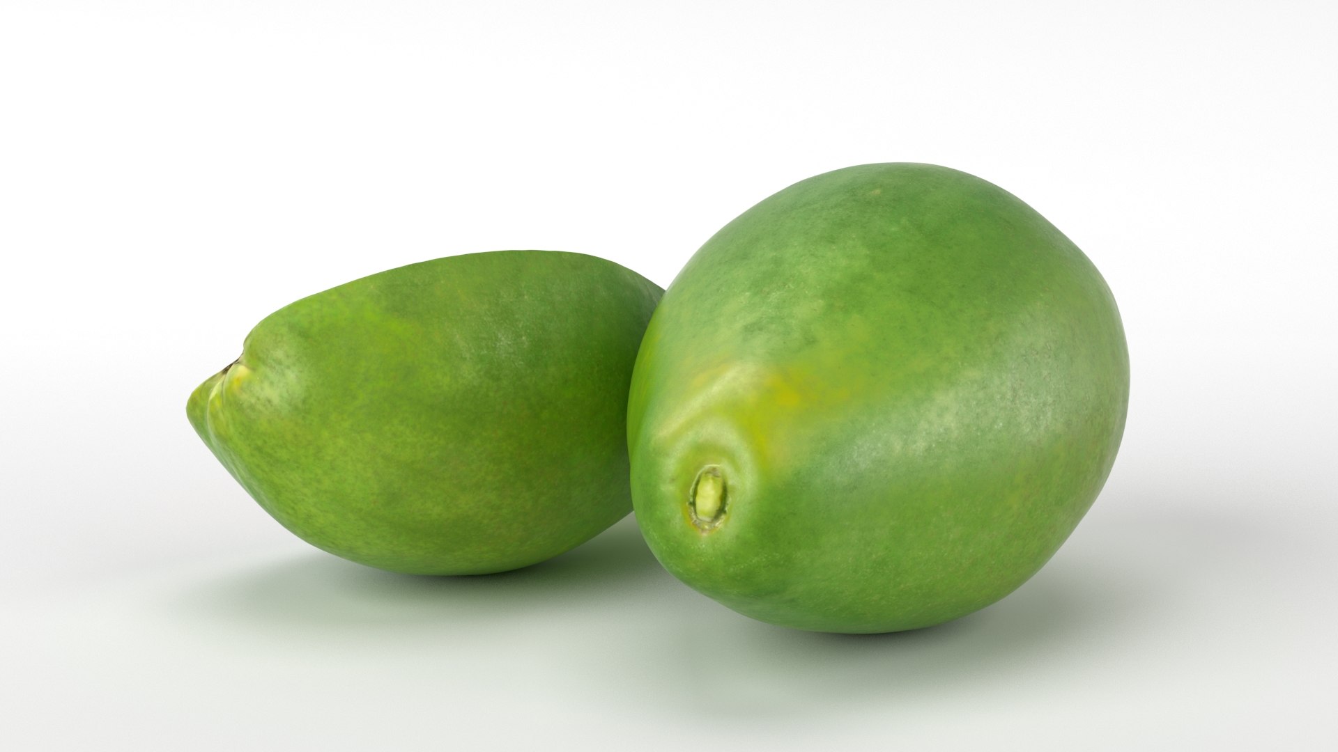 3D Model Realistic Papaya1 - TurboSquid 1915239