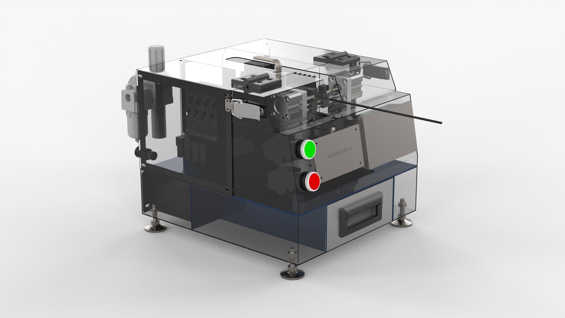 Automatic Braid Cutting Machine Model - TurboSquid 1955161