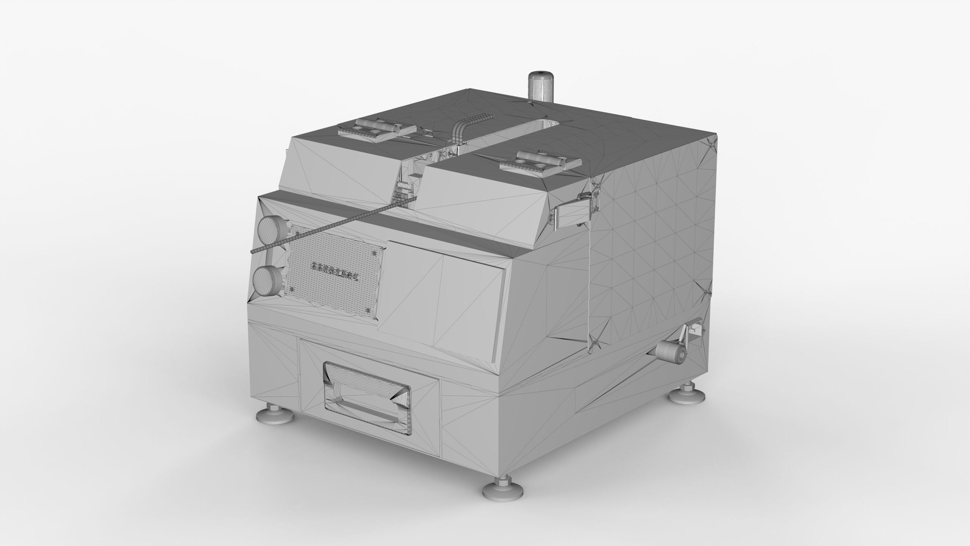 Automatic Braid Cutting Machine Model - TurboSquid 1955161