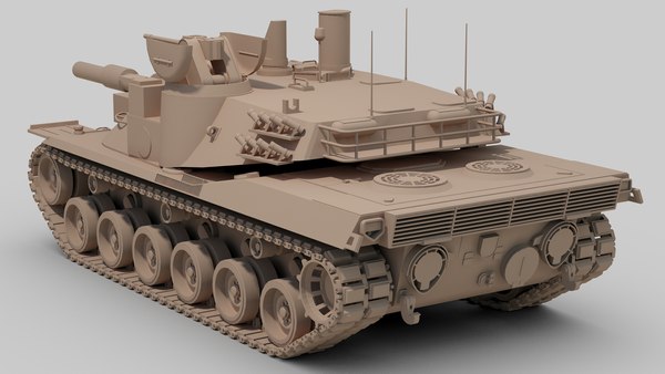 Cold mbt 70 tank 3D model - TurboSquid 1564541
