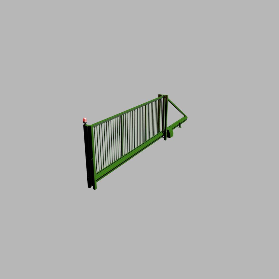 Cinema4d Automatic Sliding Gate