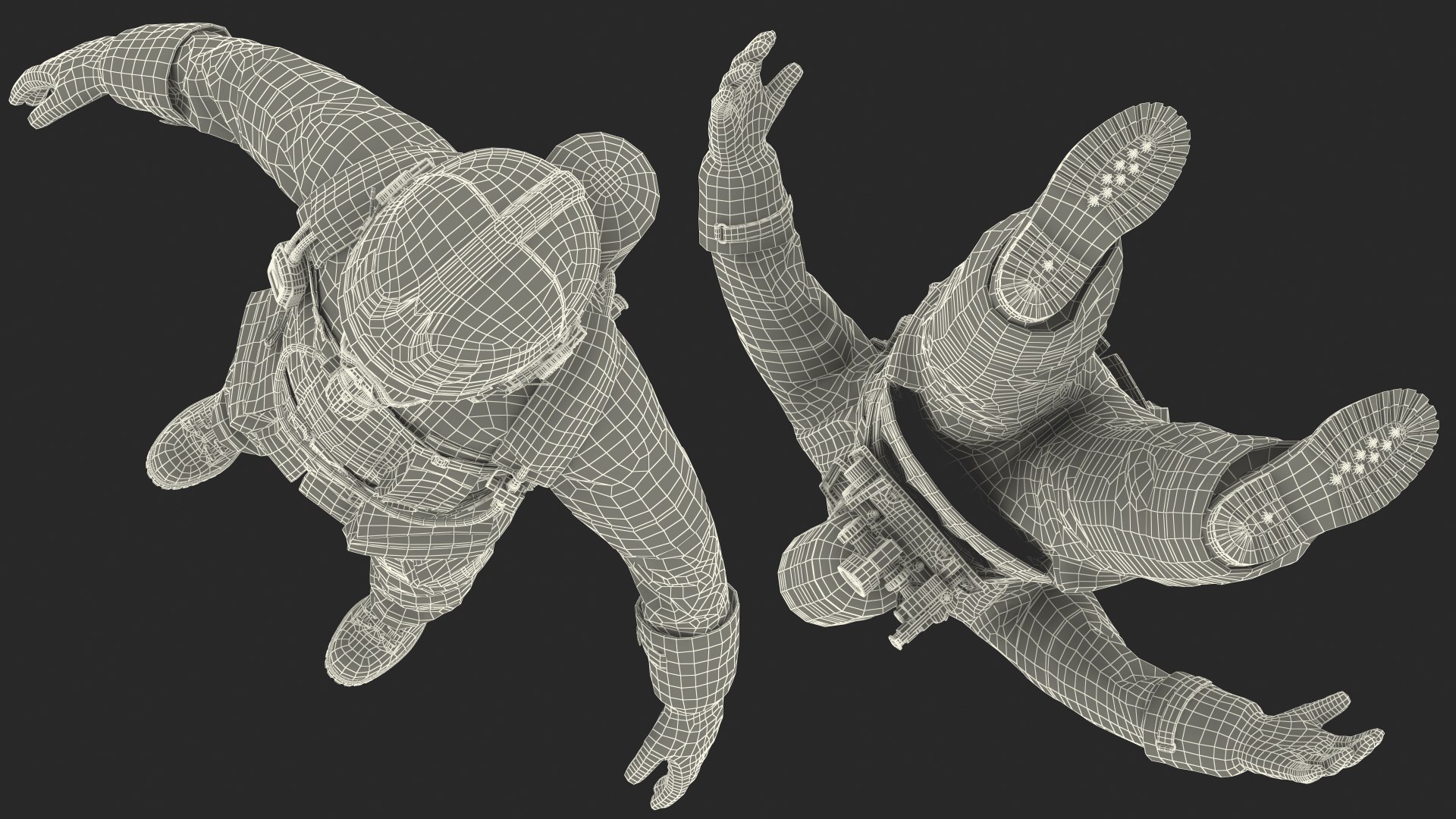 3D Model Firefighter Suit Neutral Pose - TurboSquid 1680638