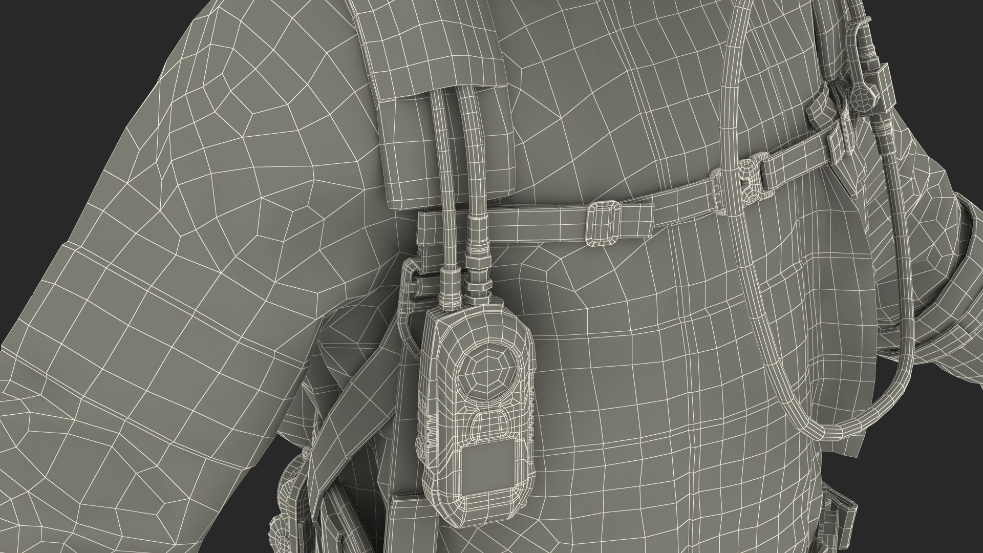 3D Model Firefighter Suit Neutral Pose - TurboSquid 1680638