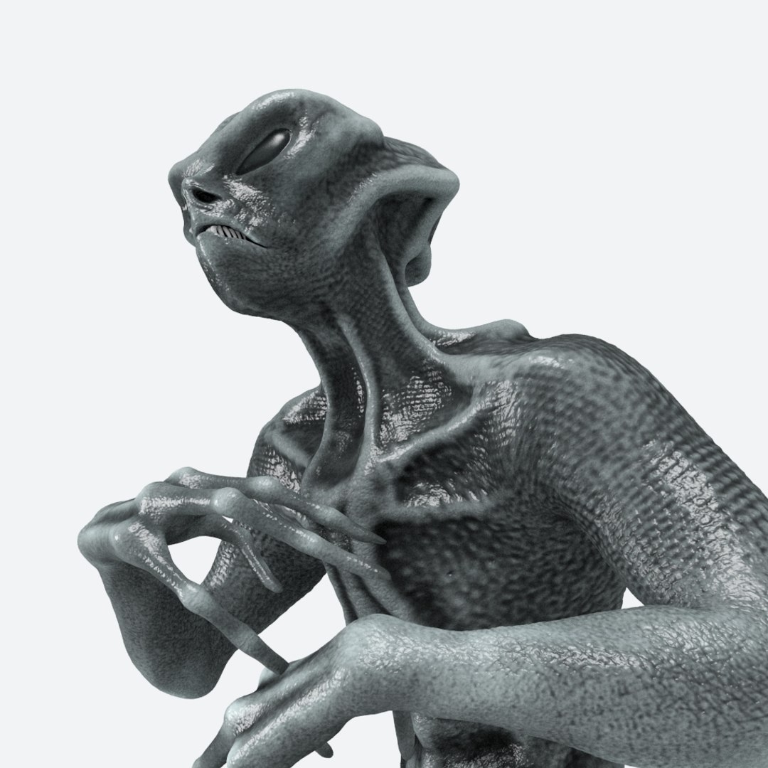 3D model alien - TurboSquid 1238239