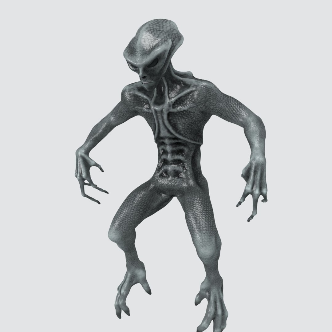 3D model alien - TurboSquid 1238239