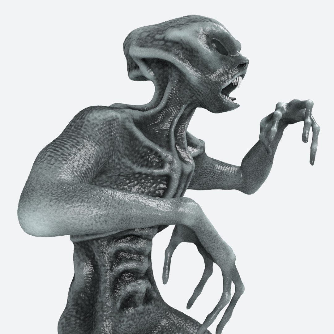 3D model alien - TurboSquid 1238239