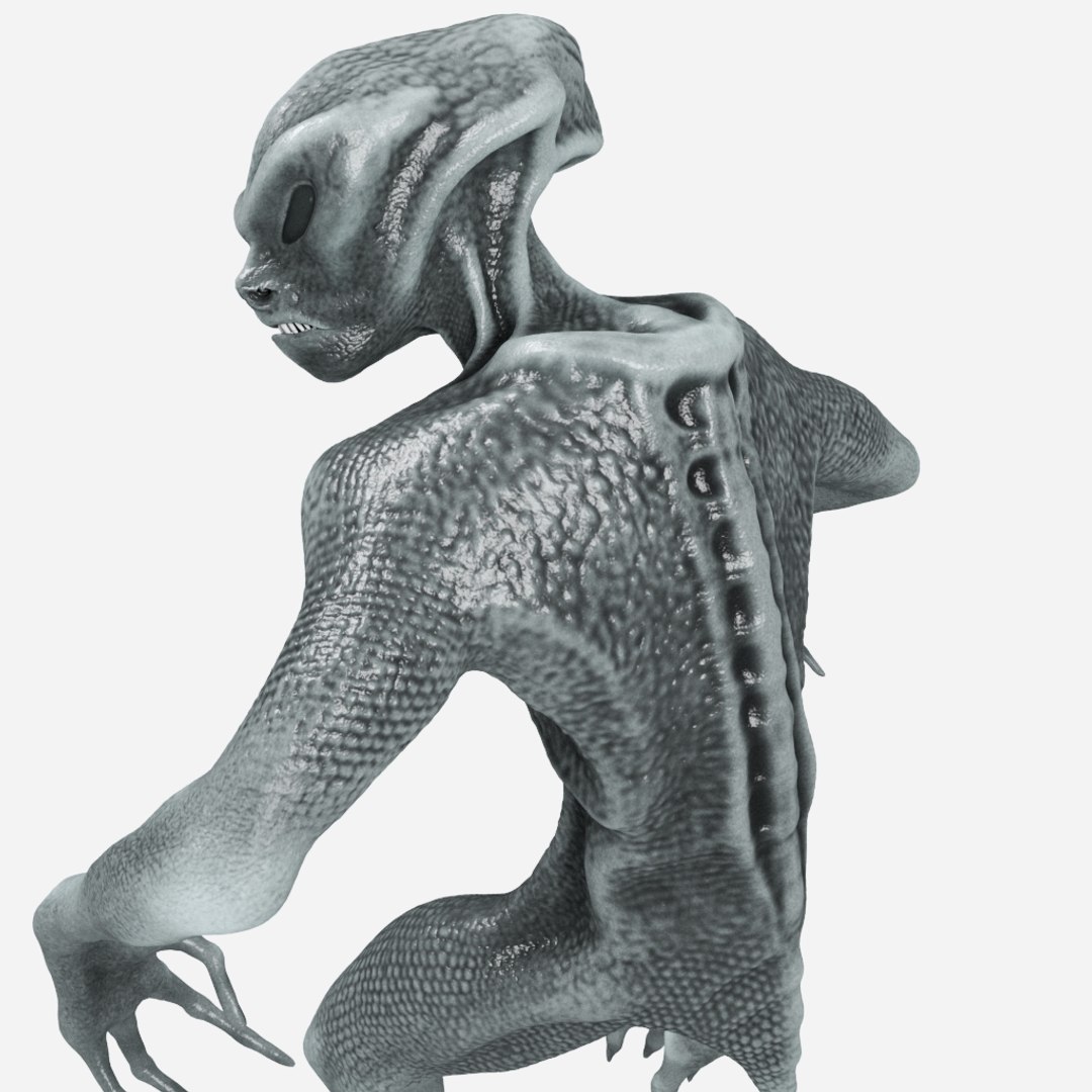 3D model alien - TurboSquid 1238239