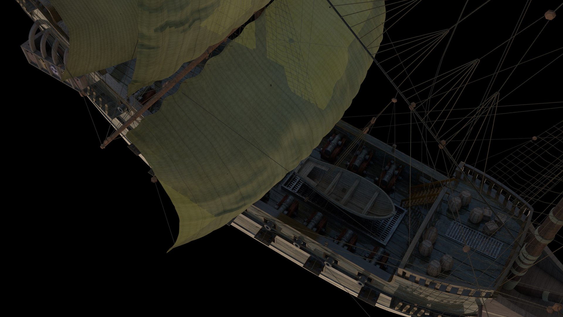 Ship 1577 Revenge Model - TurboSquid 1301301