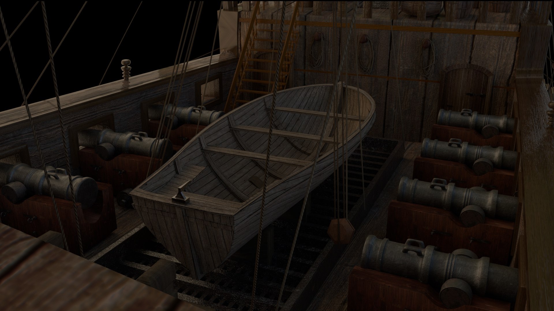 Ship 1577 Revenge Model - TurboSquid 1301301