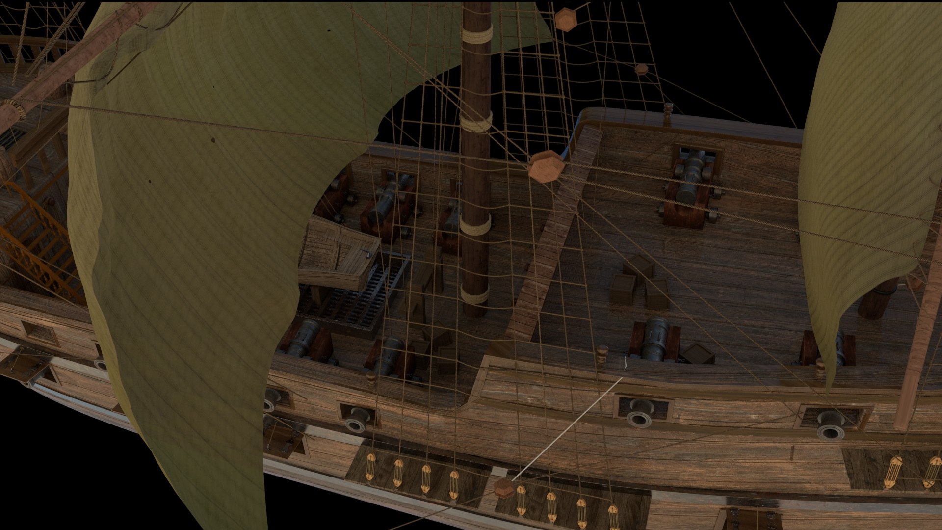 Ship 1577 Revenge Model - TurboSquid 1301301