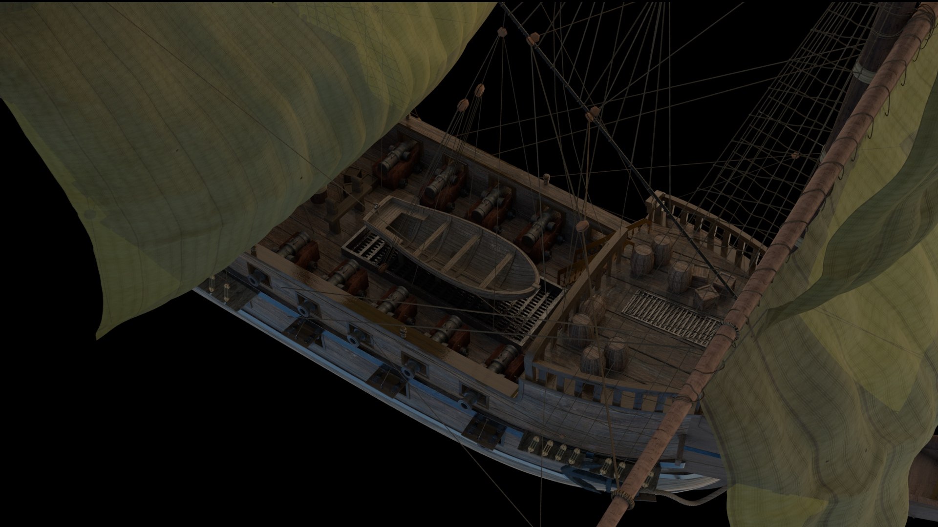 Ship 1577 Revenge Model - TurboSquid 1301301