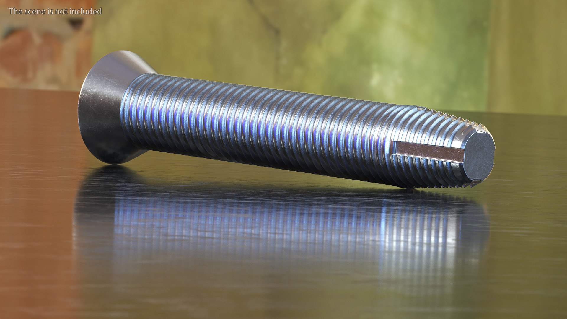 3D Thread Cutting Machine Screw - TurboSquid 2240494