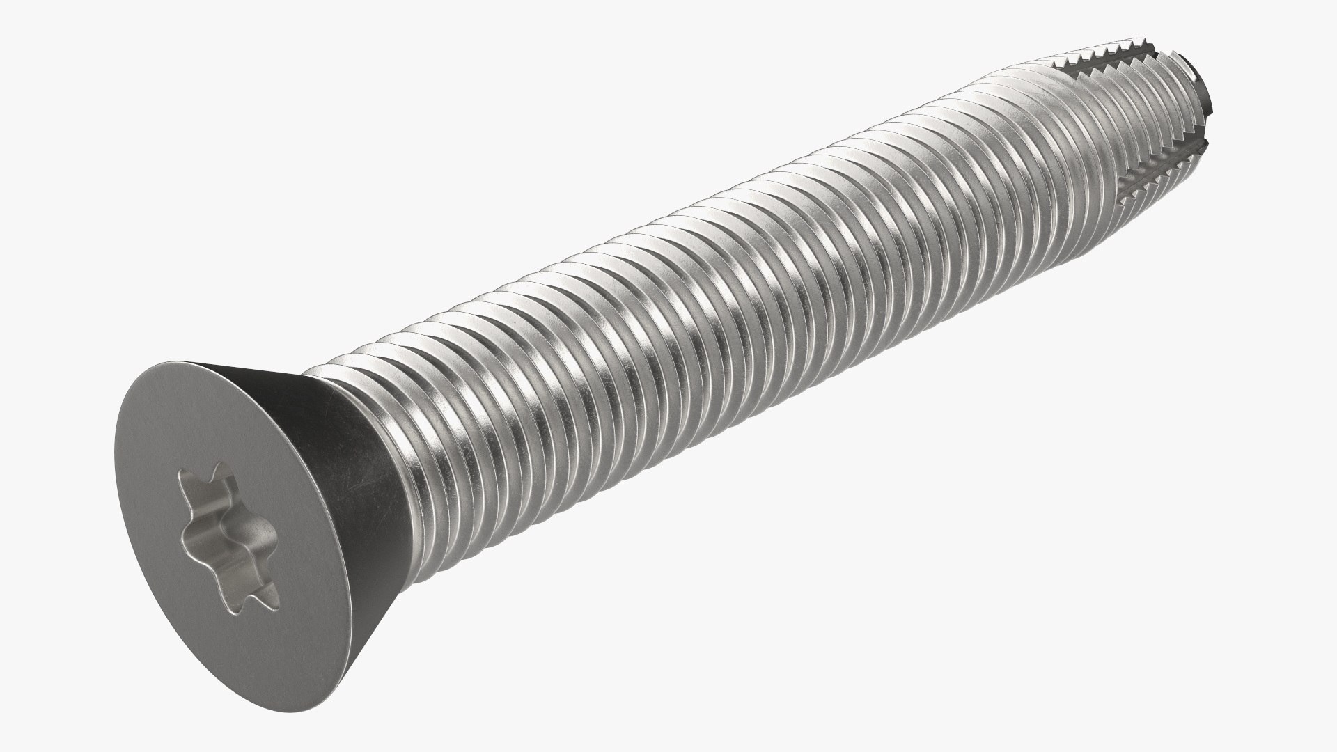 3D Thread Cutting Machine Screw - TurboSquid 2240494